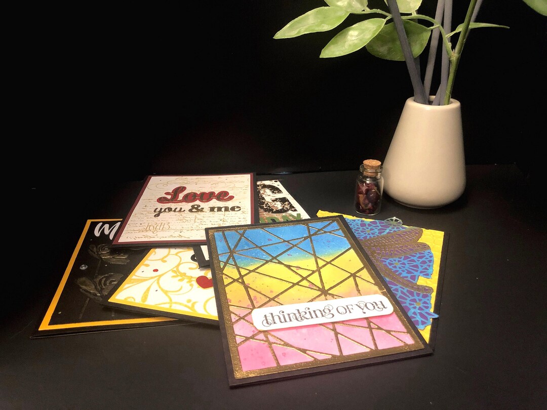 Greeting Cards, Set of 6 - Etsy
