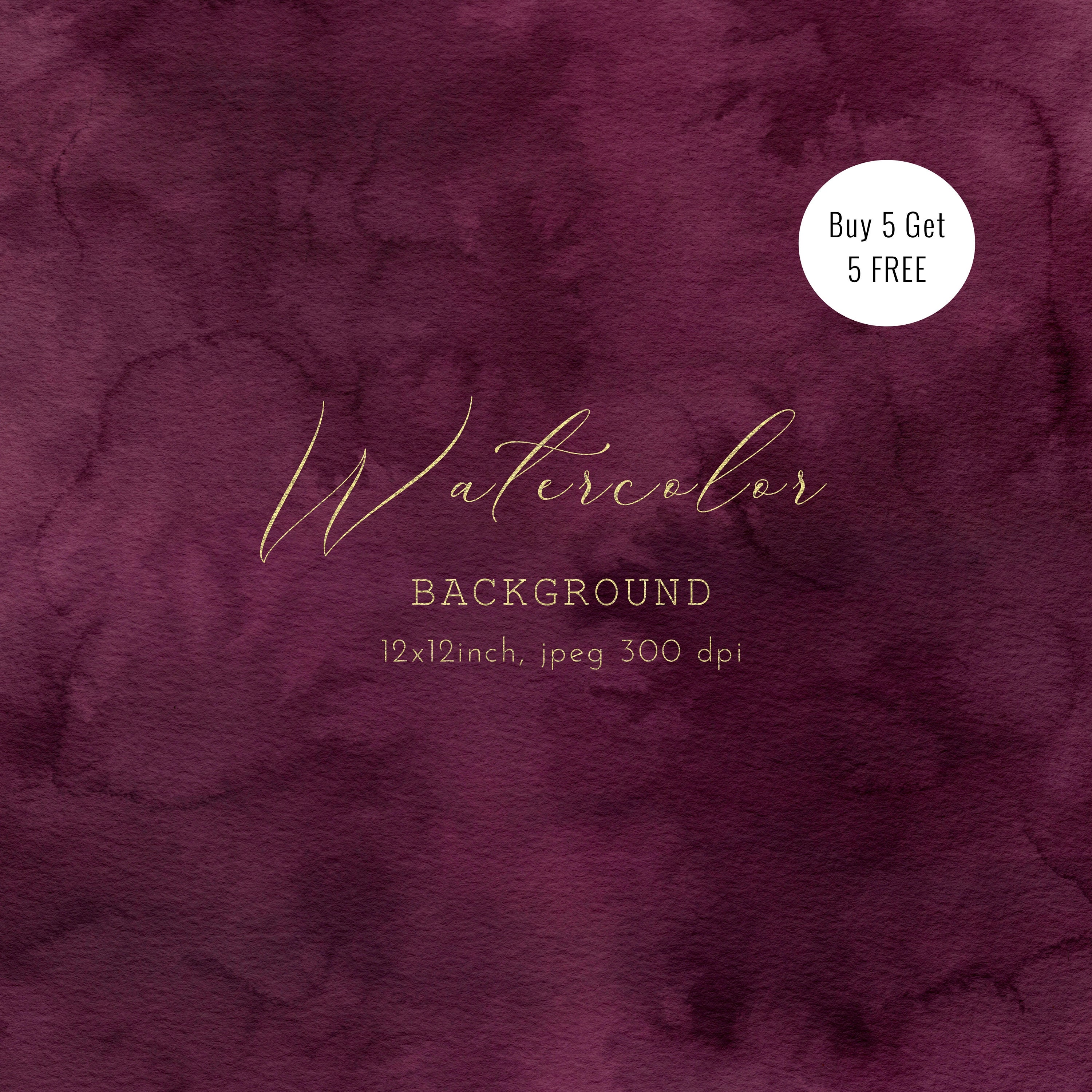 Plum Watercolor Background Clipart Abstract Violet Background ...