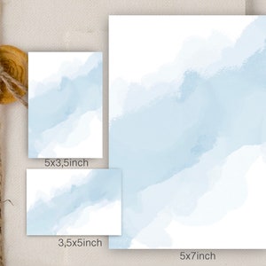 Blue Watercolor Background Clipart Abstract Background Watercolor ...