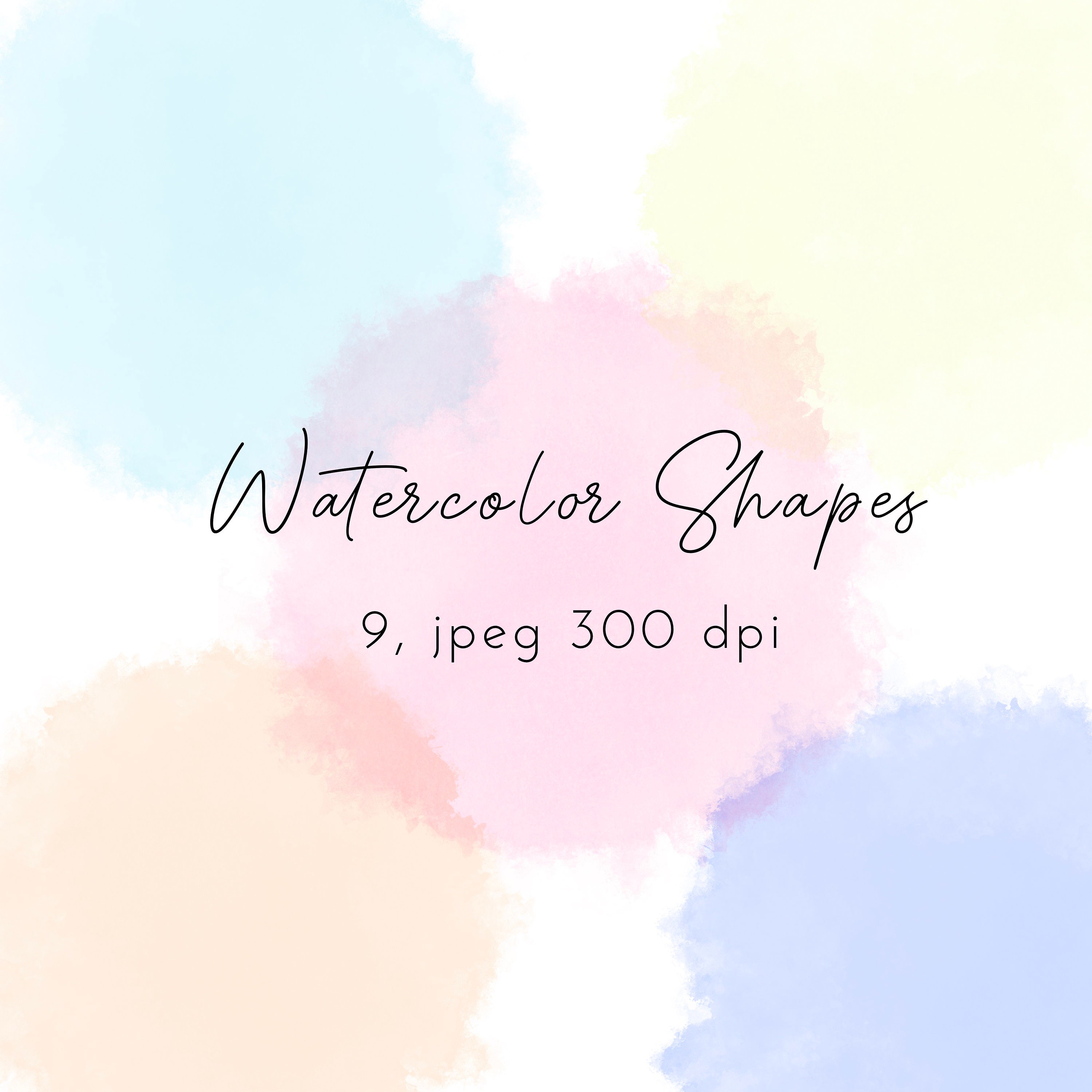 Pastel Rainbow Brush Strokes Clipart PNG Strokes Circle - Etsy