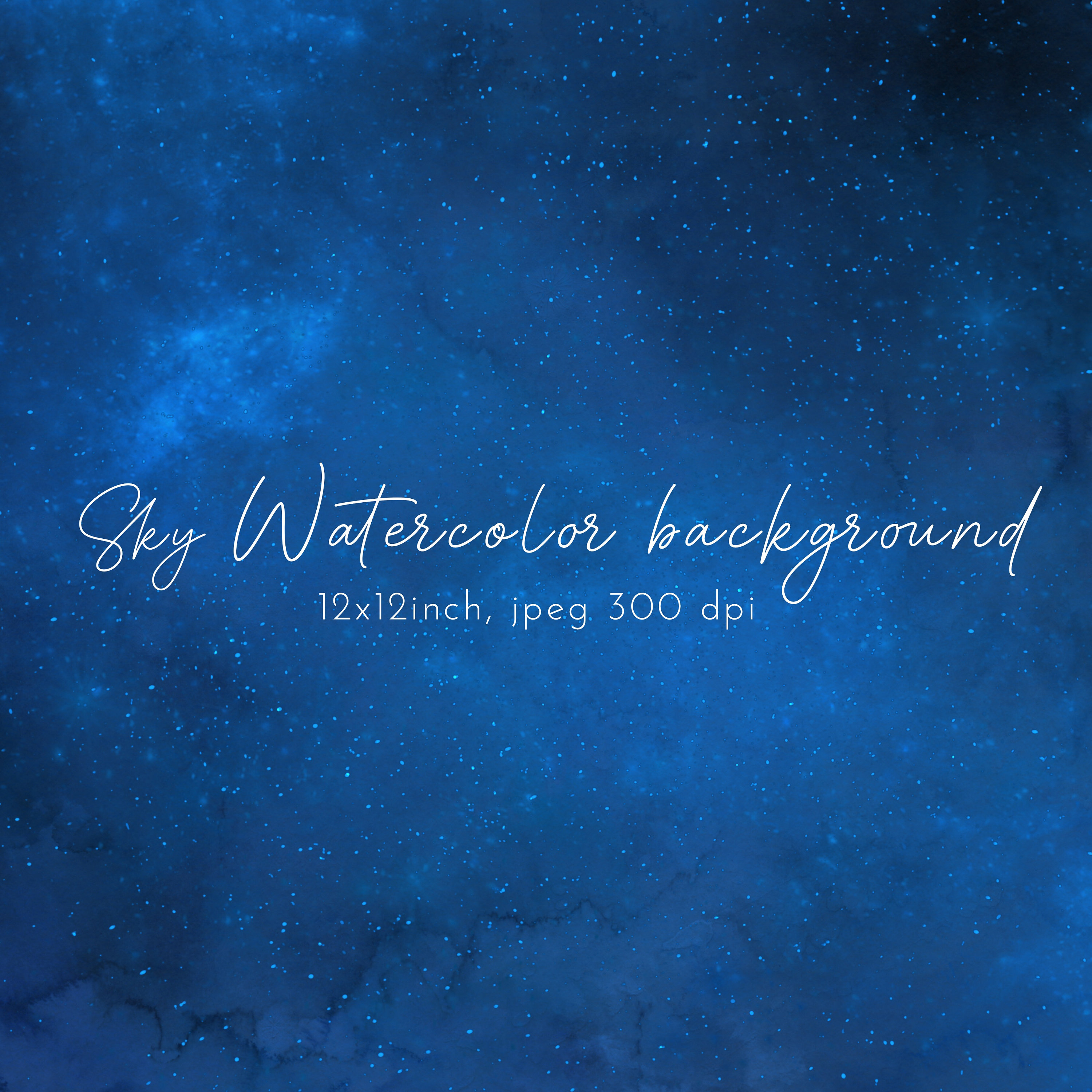 Sky Watercolor Background Clipart Abstract Background Watercolor ...