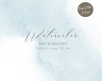 Blue Watercolor Background Clipart Abstract Background Watercolor ...