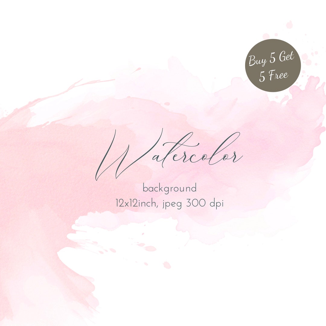 Pink Watercolor Background Clipart Abstract Background Watercolor ...