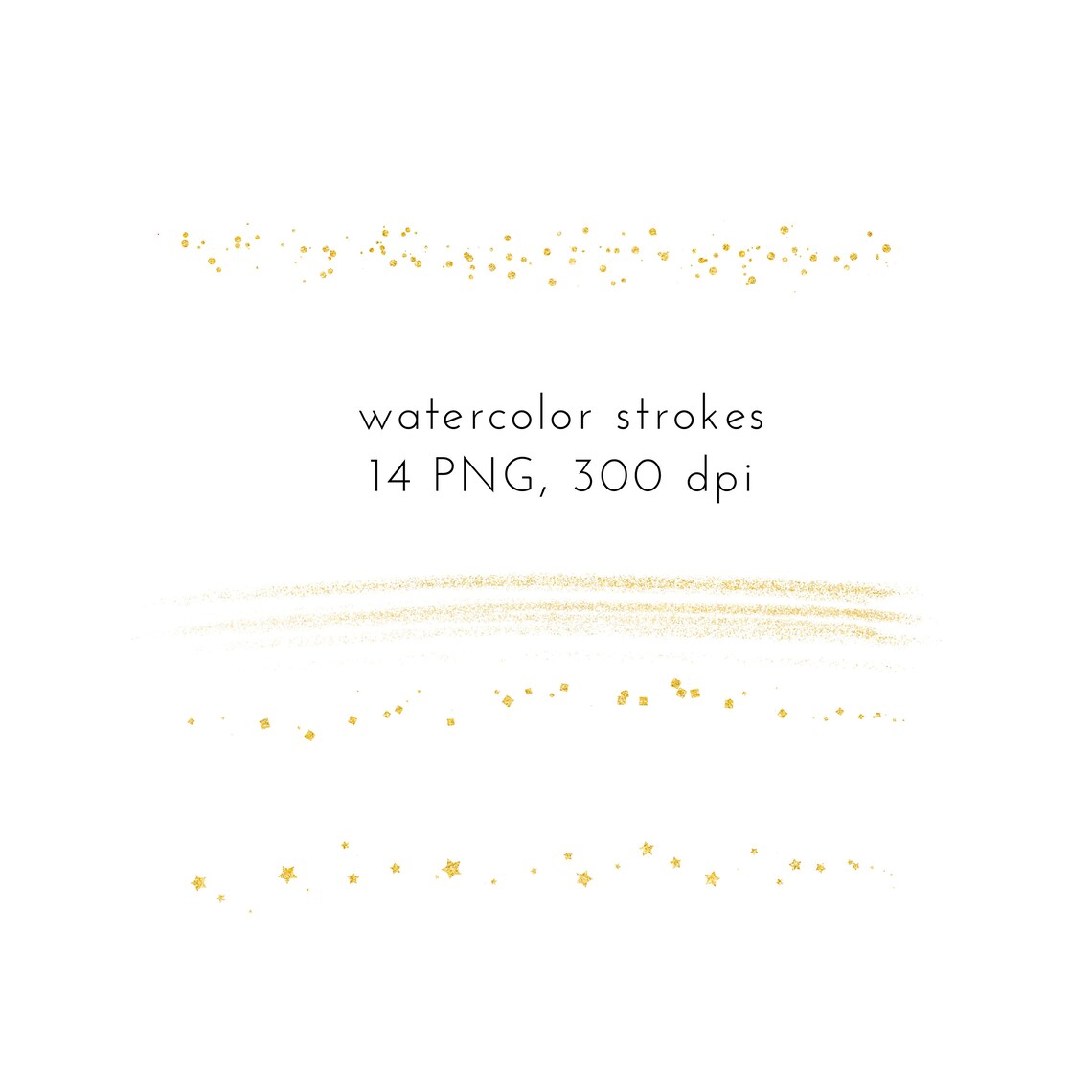 Pastel Rainbow Brush Strokes Clipart PNG Strokes Graphics in Digital ...