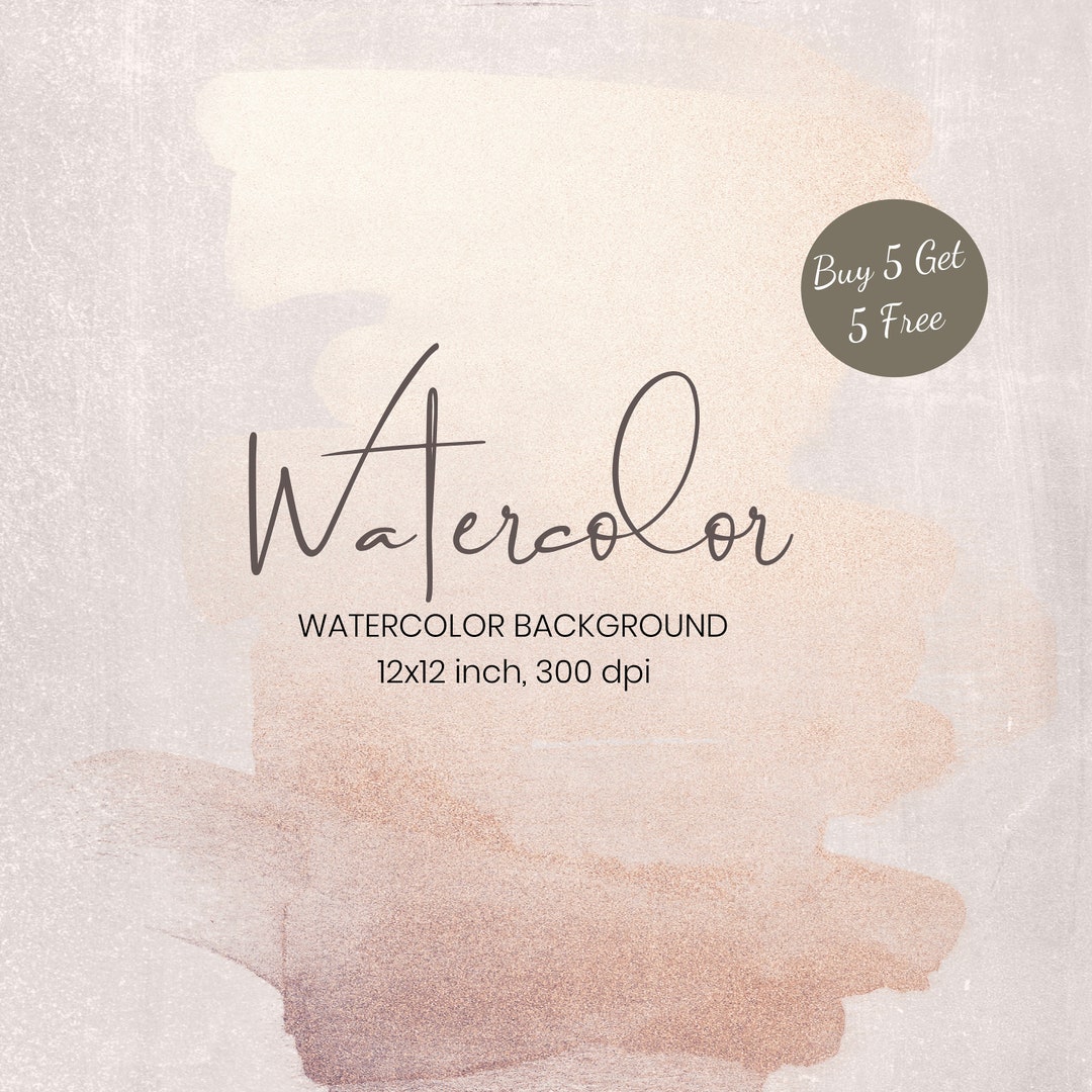 Gold Pink Watercolor Background Clipart Abstract Background Watercolor ...