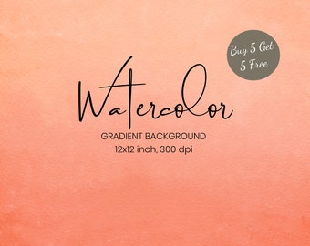 Peach Ombre Background - Etsy