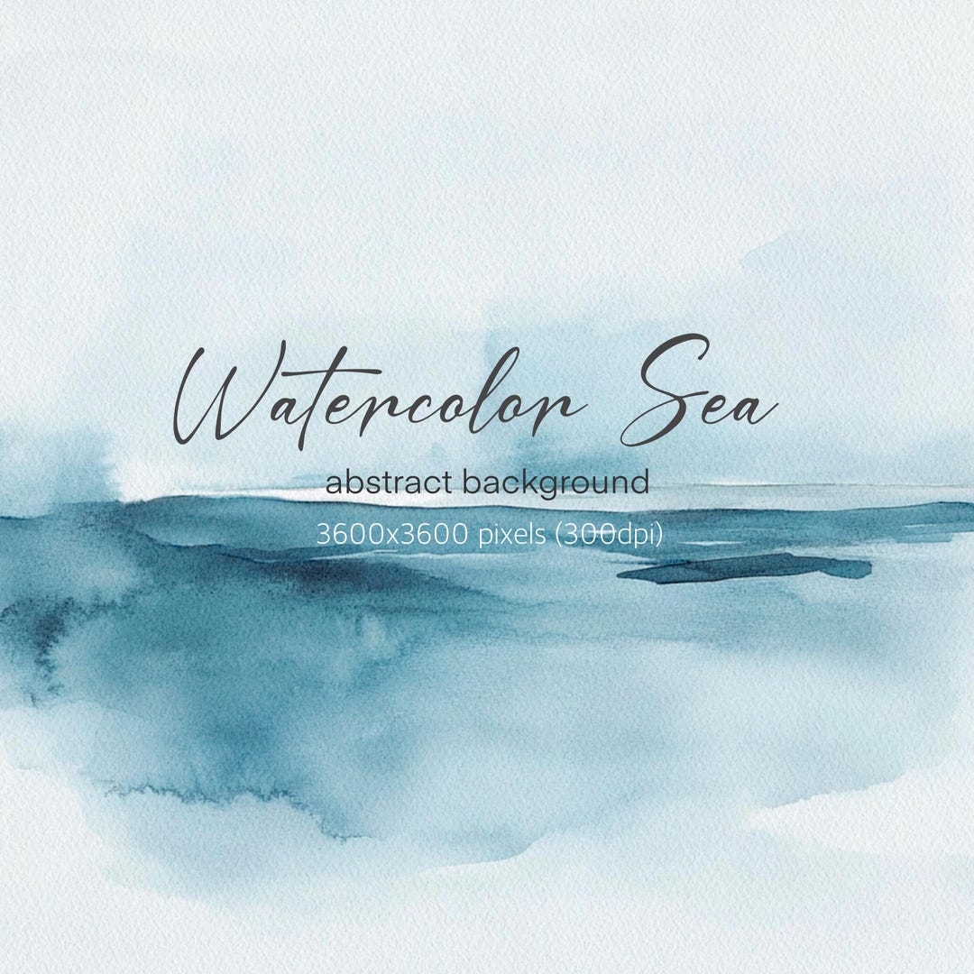 Light Blue Watercolor Background Clipart Abstract Background Watercolor ...