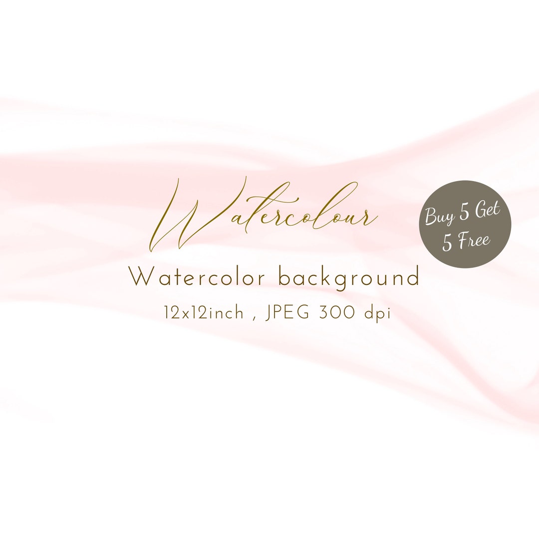 Peach Watercolor Background Clipart Abstract Background Watercolor ...
