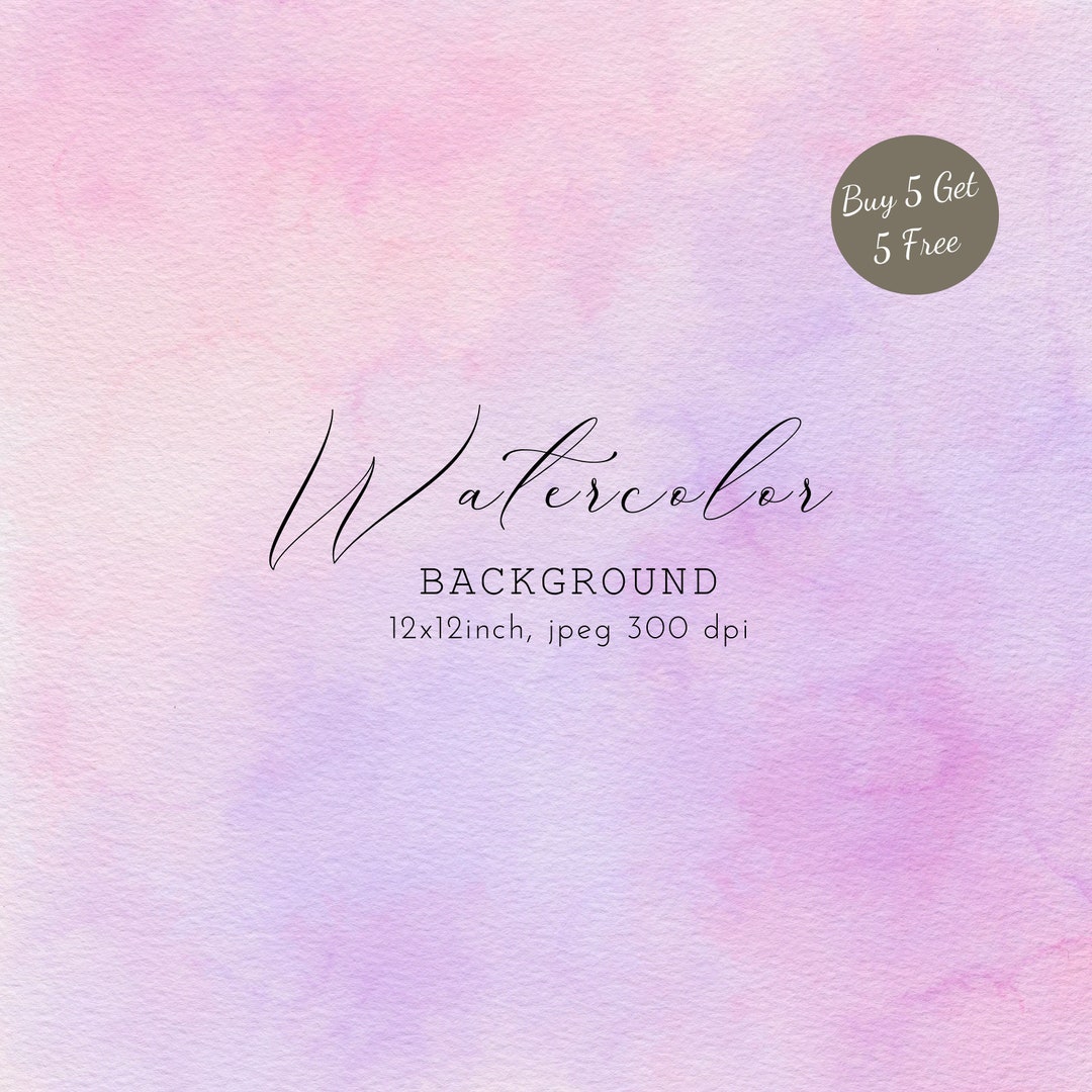 Watercolor Pink Blue Background Clipart Abstract Background Watercolor ...