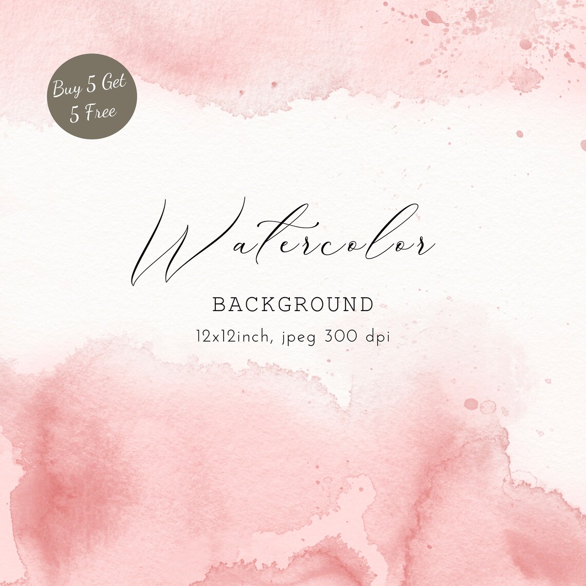 Pink Watercolor Background Clipart Abstract Background Watercolor ...