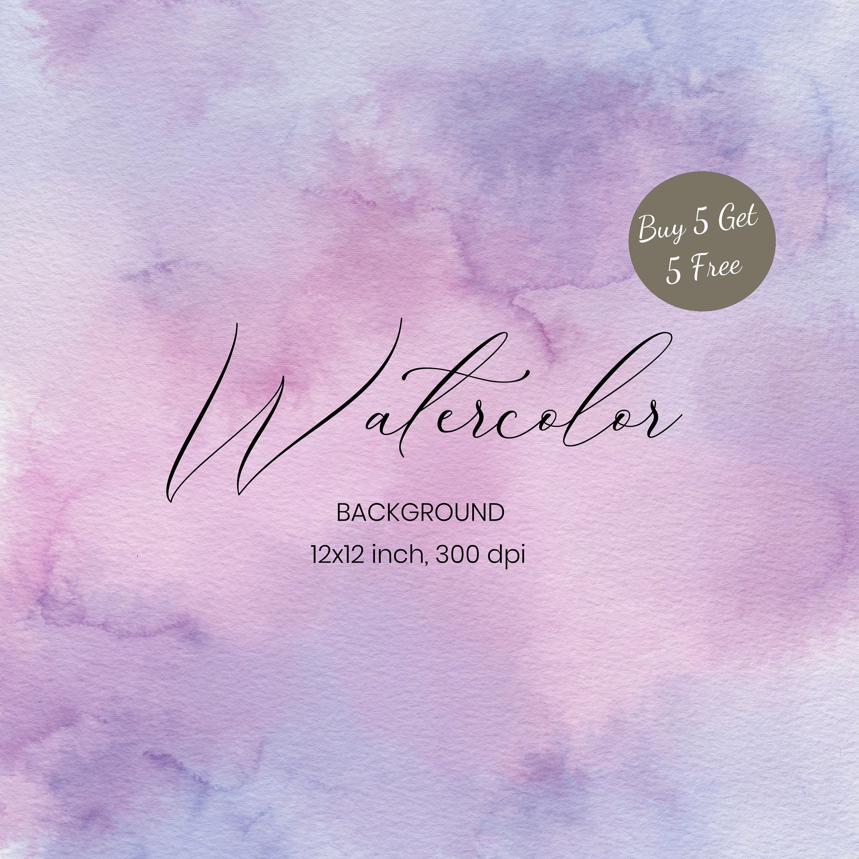 Violet Blue Pink Watercolor Background Clipart Abstract Background ...