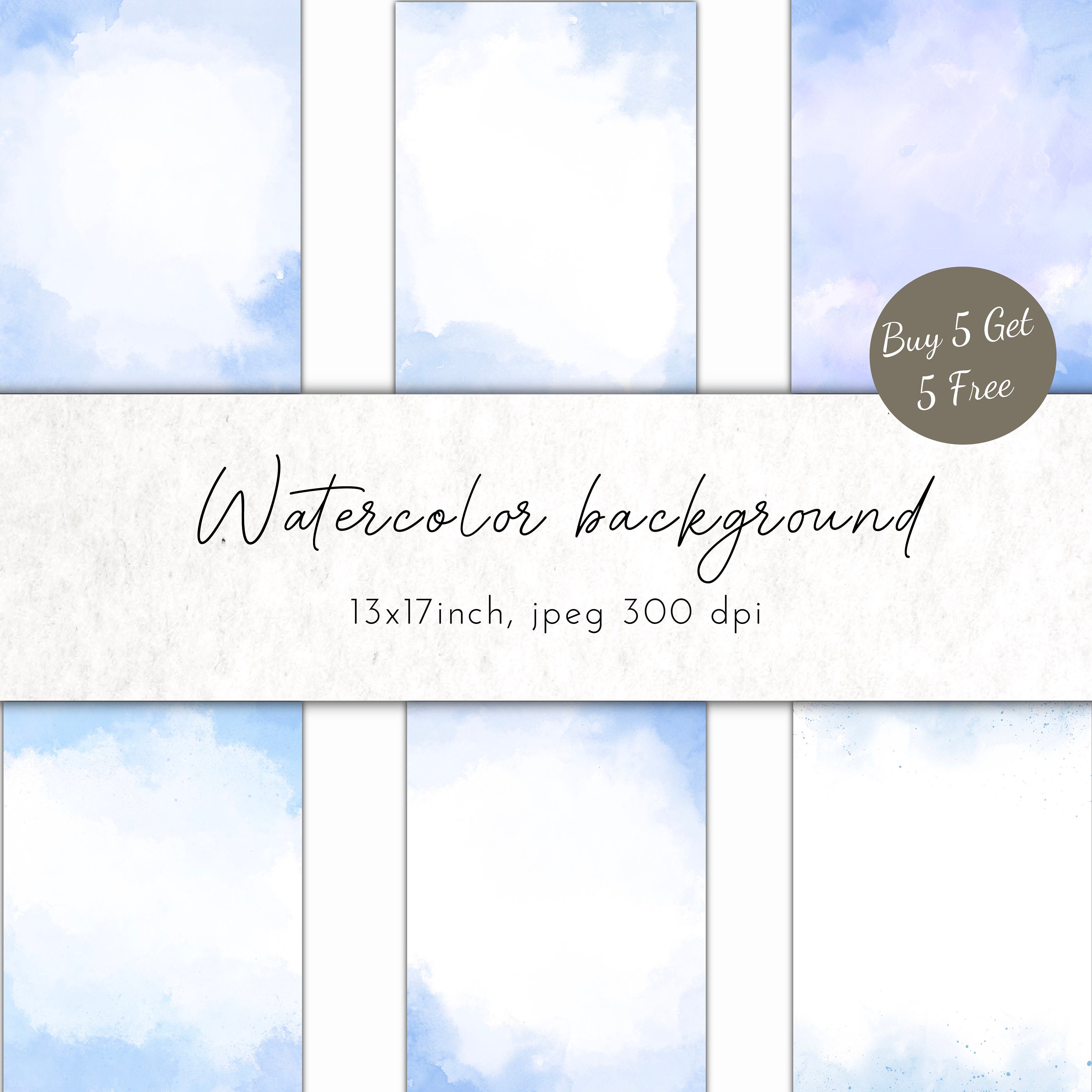 Blue Watercolor Background Clipart Abstract Background Watercolor ...