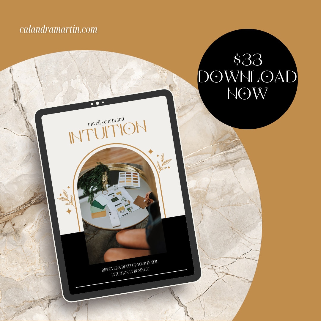 Brand Intuition Workbook for Spiritual Entrepreneurs, Personal ...