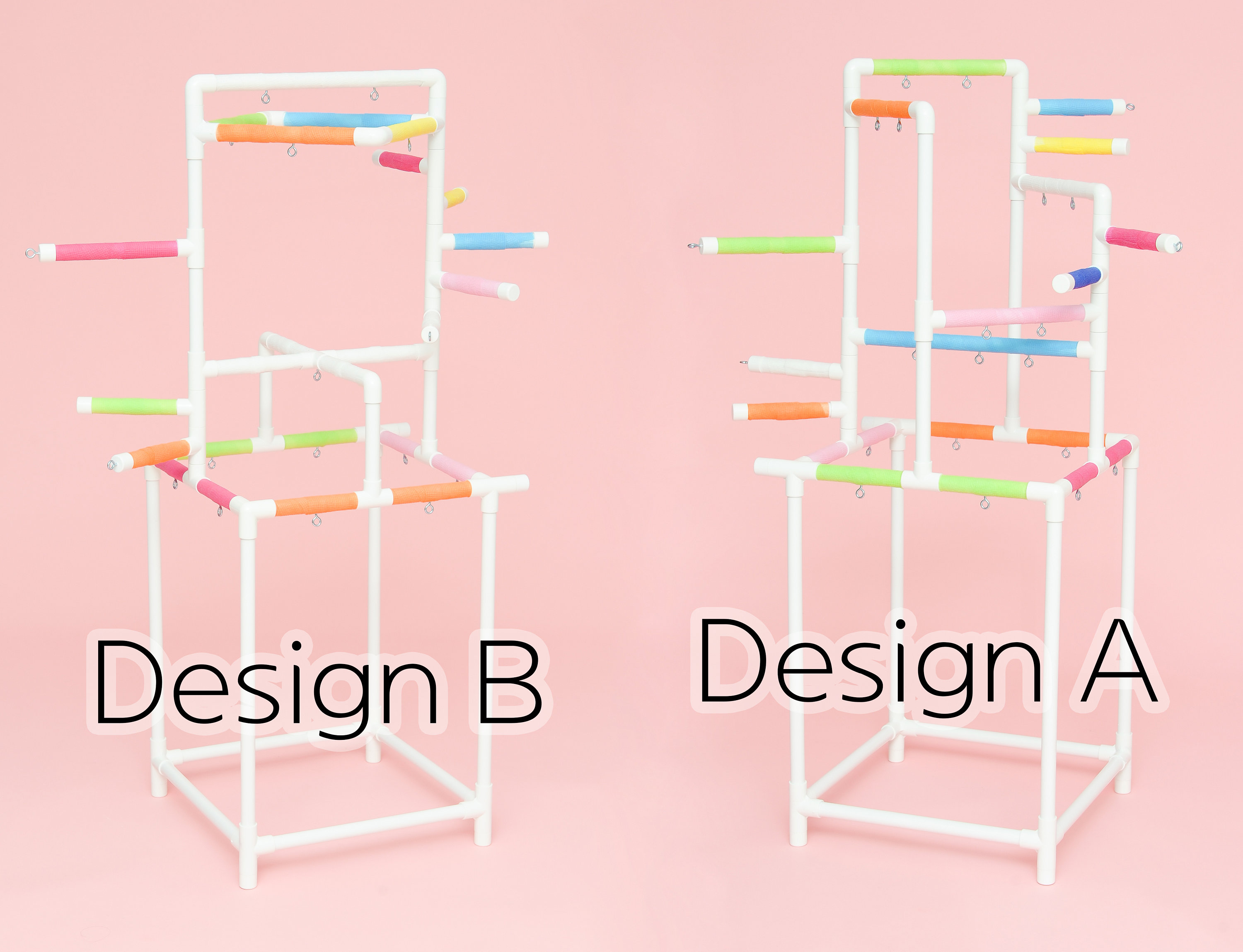 Parrot Play Gym Stand – PVC Bird Playground for Small Medium Birds - Etsy