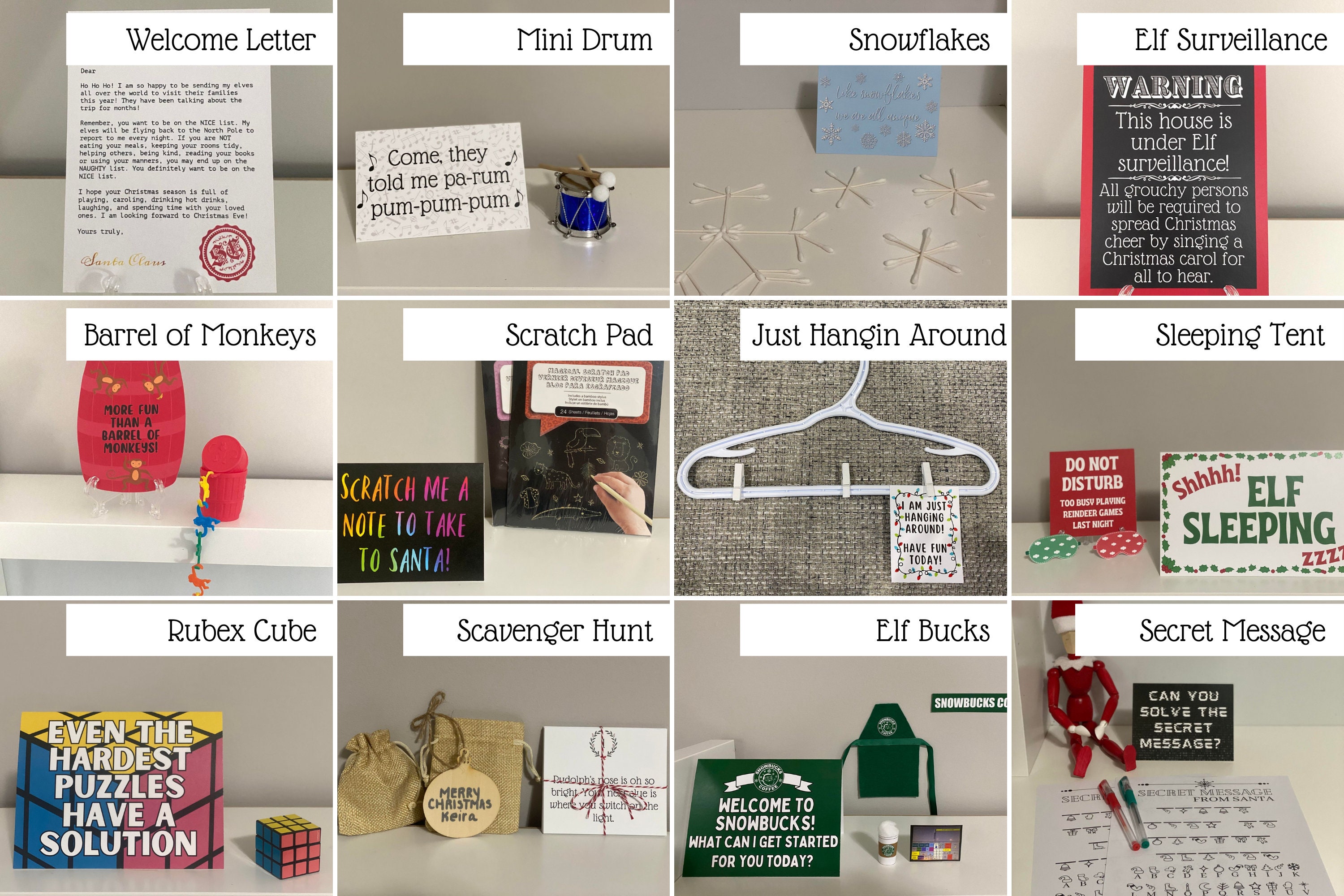 Elf Kit 24 Day Complete Magic Adventure Kit - Etsy