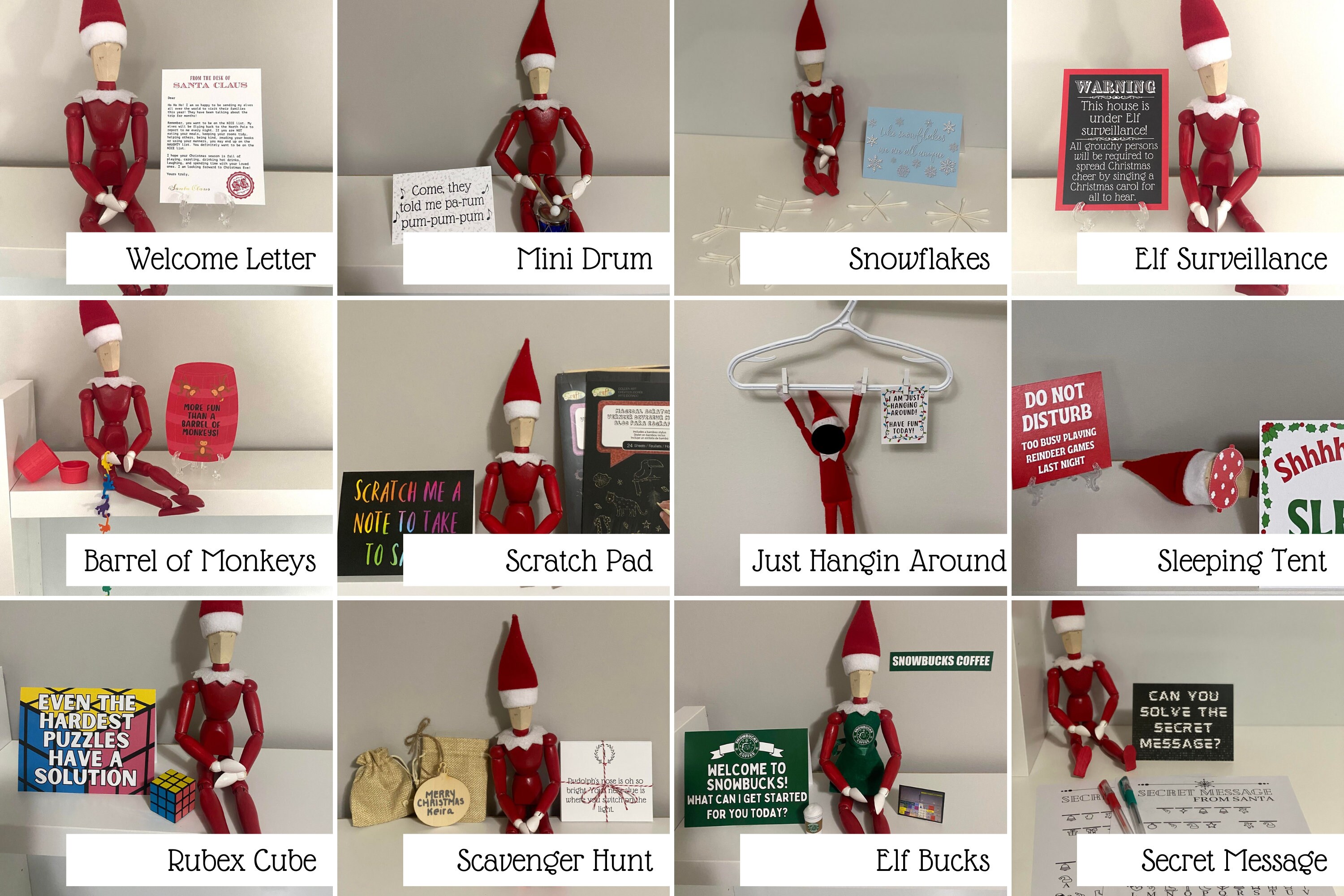 Elf Kit 24 Day Complete Magic Adventure Kit - Etsy