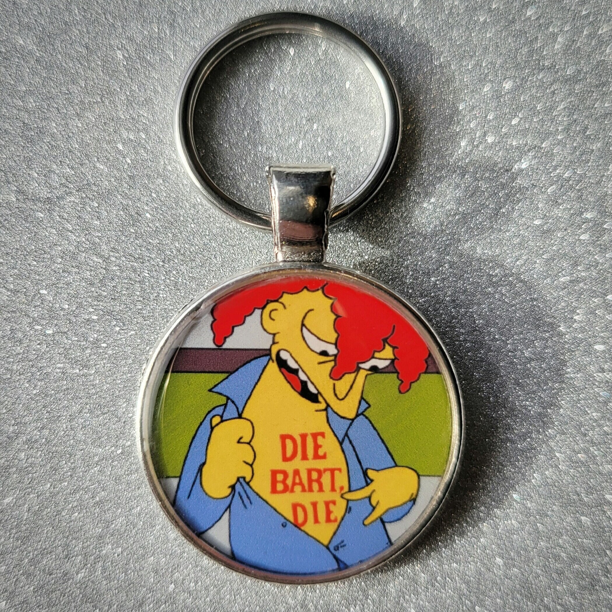 Sideshow Bob Die Bart, Die Tattoo Pendant Keychain - Etsy