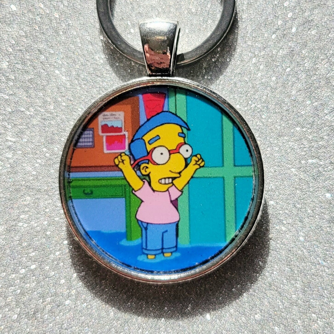 Everything's Coming up Milhouse Keychain Pendant - Etsy