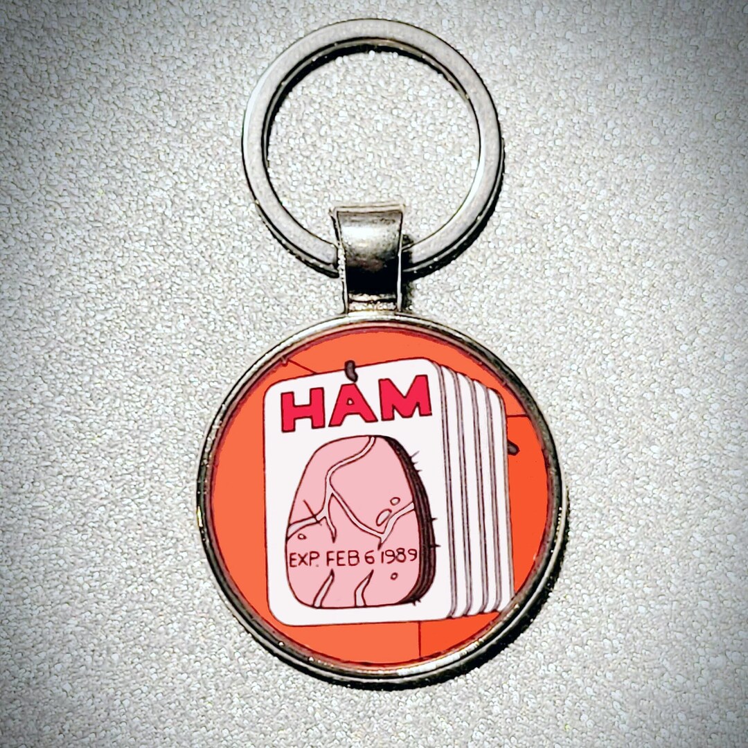 Kwik-e-mart Expired Ham Simpsons Keychain Pendant - Etsy