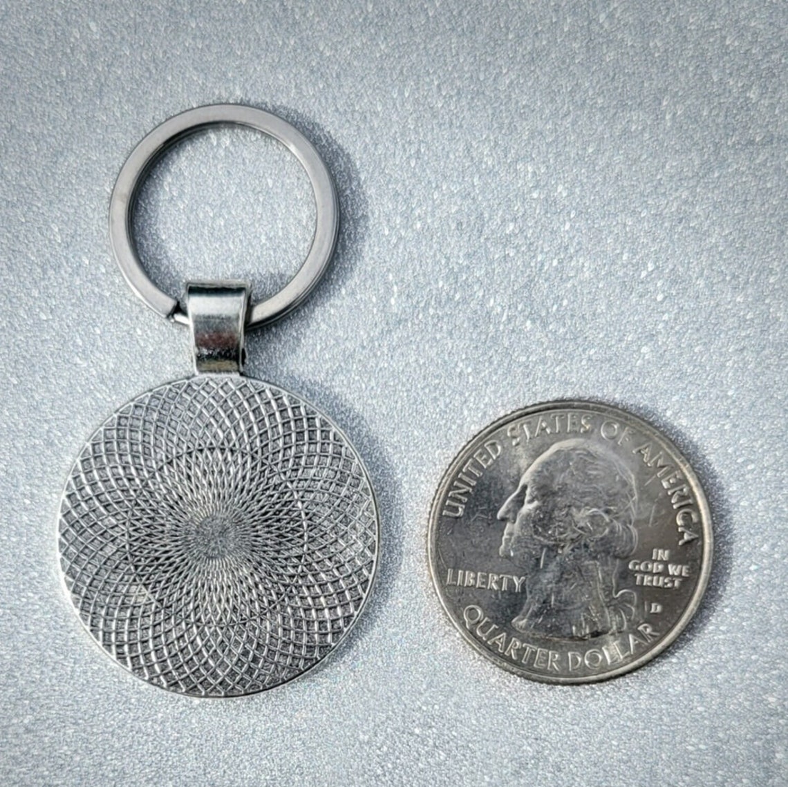 Simpsons Nuts and Gum Hologram Pendant Keychain From Lisa Vs. Malibu ...