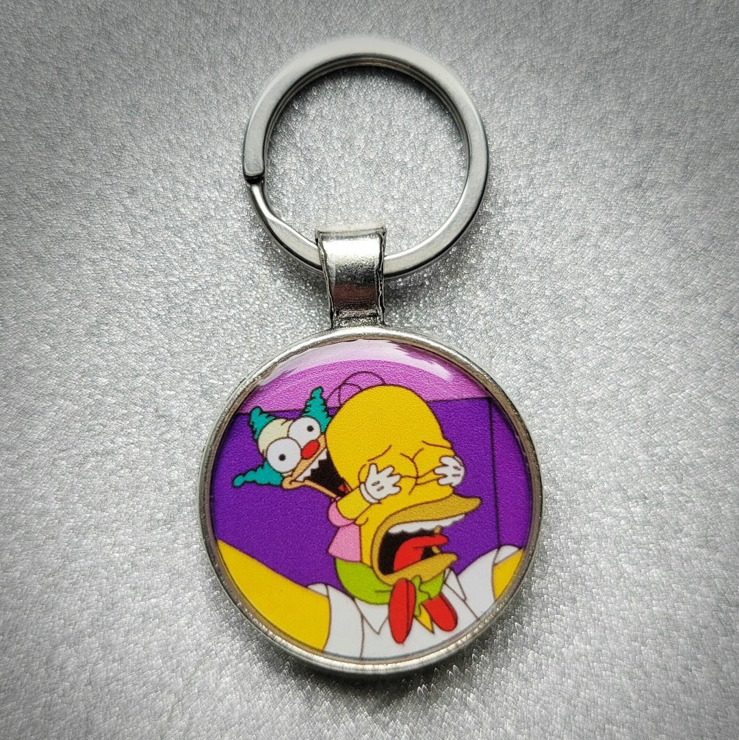 Treehouse of Horror Evil Krusty Doll Simpsons Halloween Keychain ...