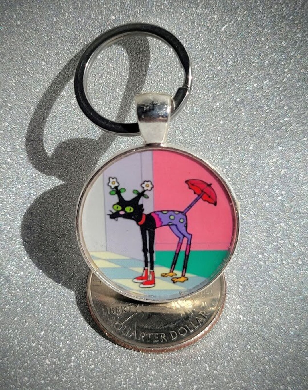 Treehouse of Horror Snowball more Interesting Cat Resin Pendant ...