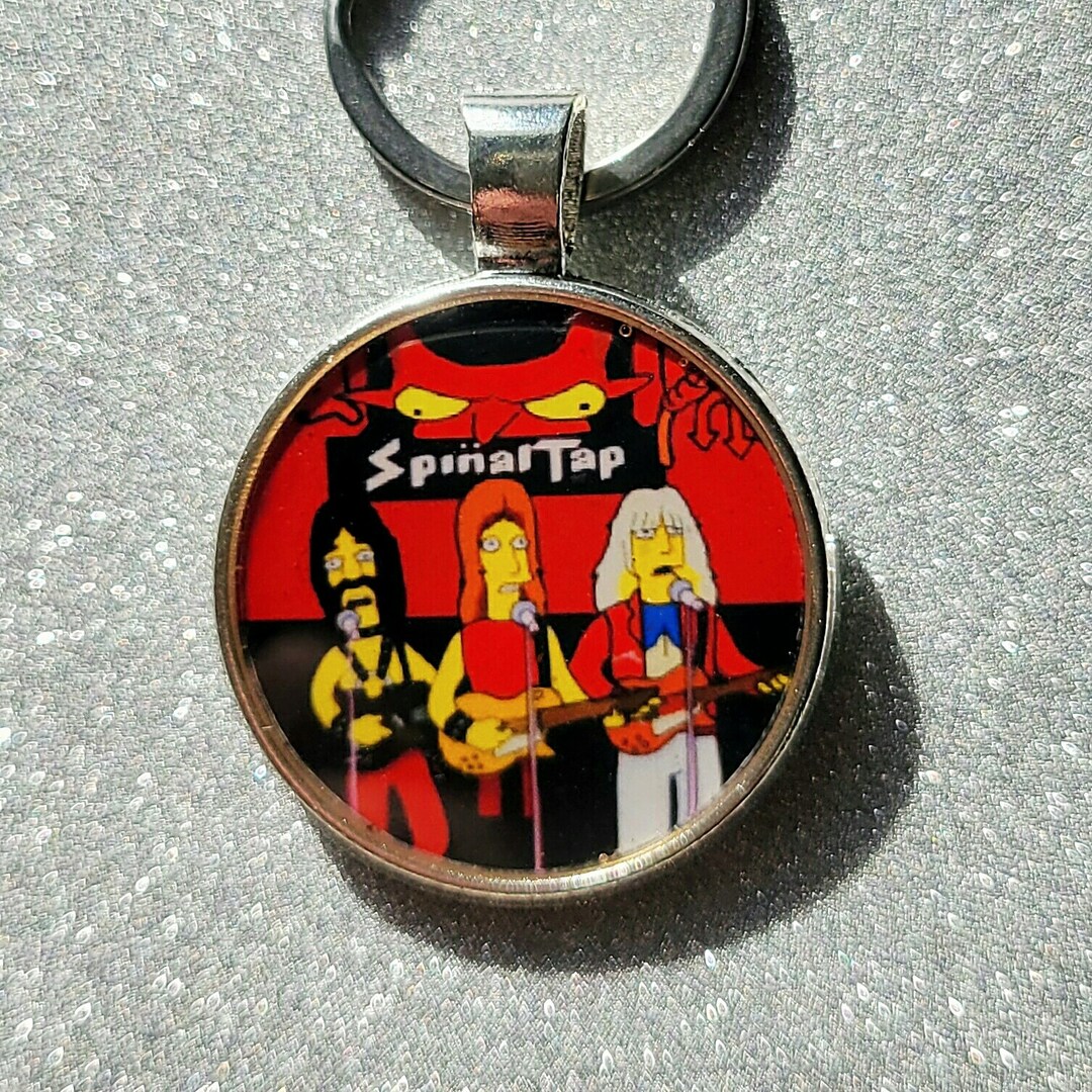 Spinal Tap Simpsons Keychain Pendant - Etsy
