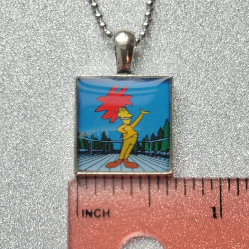 Sideshow Bob Cape Feare Pendant Necklace - Etsy