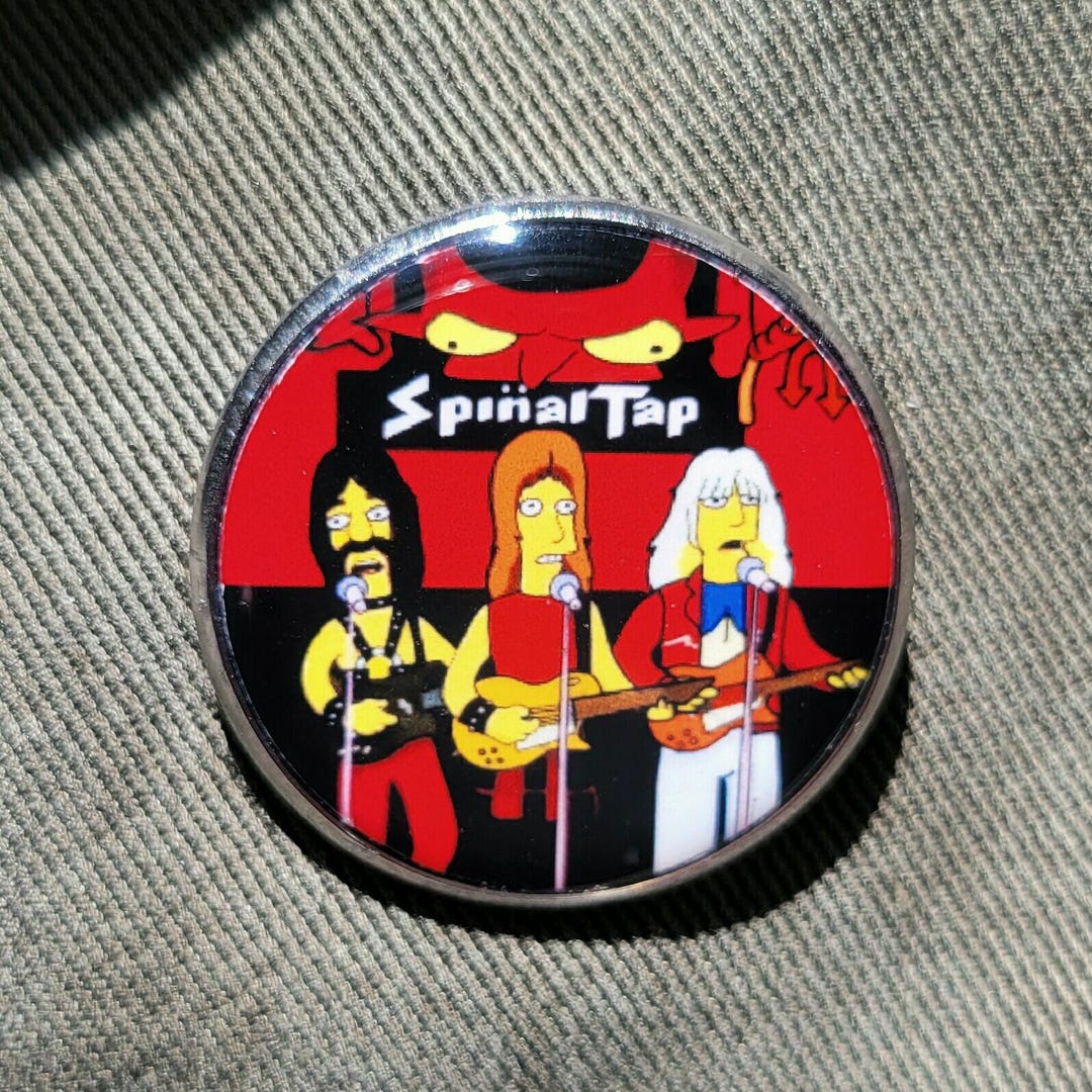 Spinal Tap Simpsons Pin - Etsy