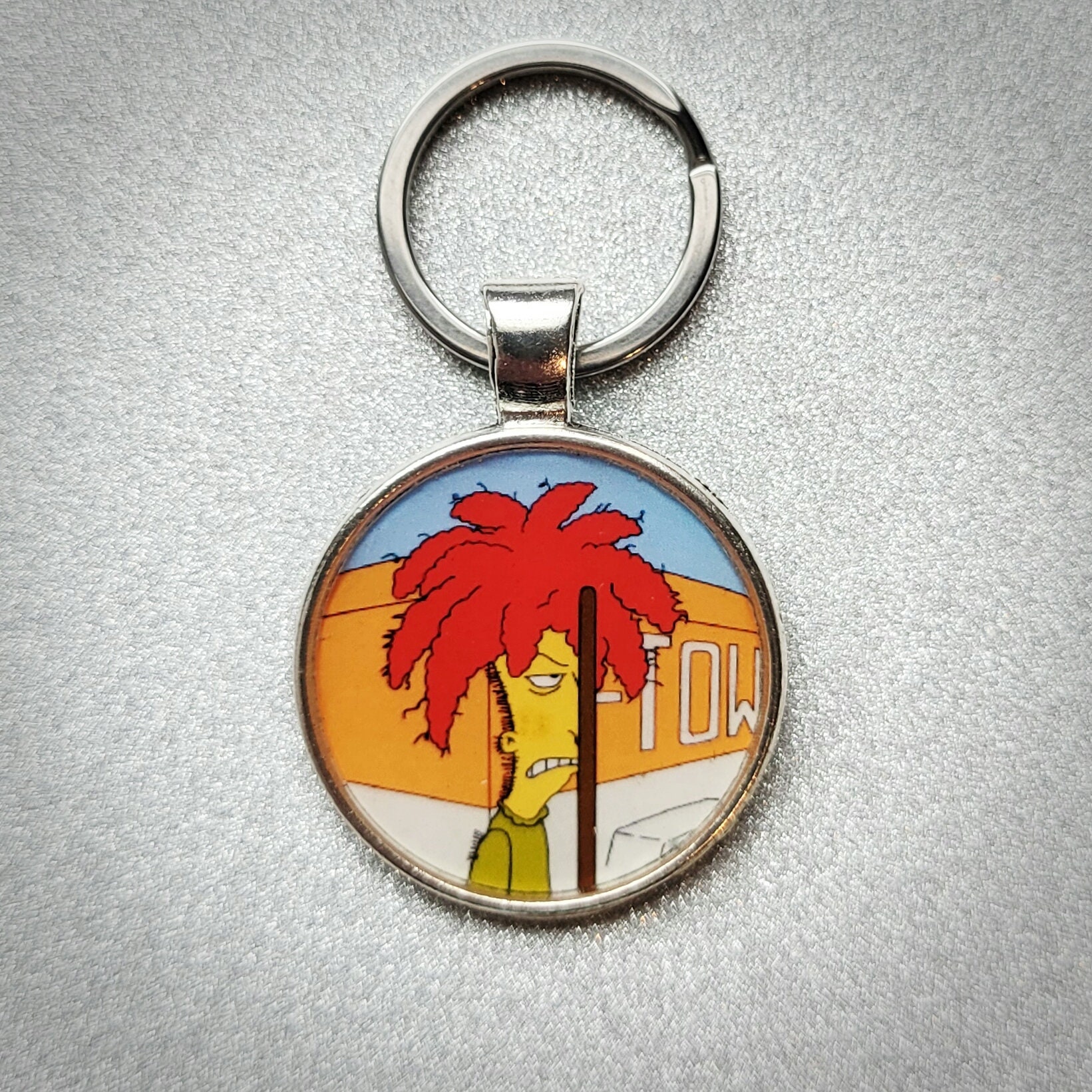 Sideshow Bob Rake to the Face Cape Feare Pendant Keychain - Etsy