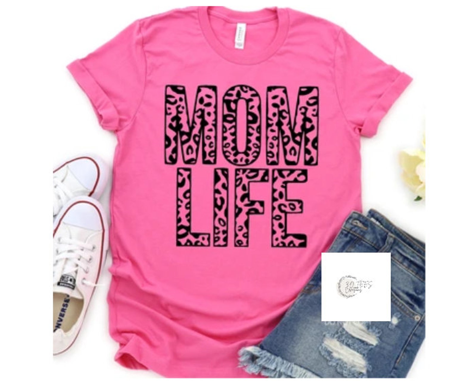 Leopard Mom Shirt, Mom Shirt, Shirt for Mom, Mom Shirt, Mom Life ...