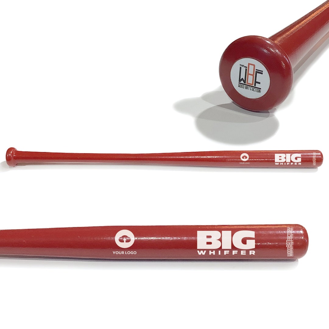 Personalized Whiffer Bat for Kids, Solid Wood Baseball Bats for Senior ...