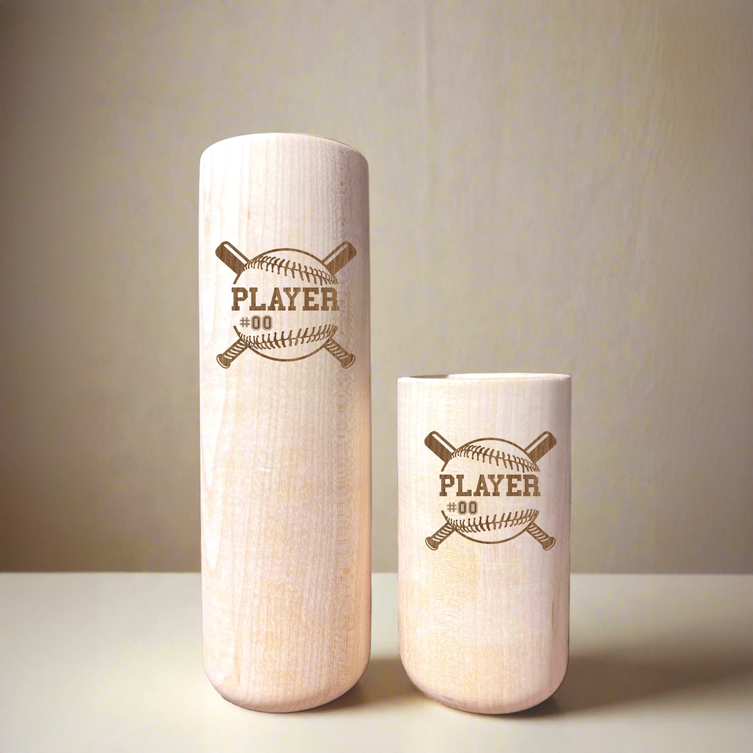Personalized Baseball Player Name and Number Wine Beer Mug, Custom ...