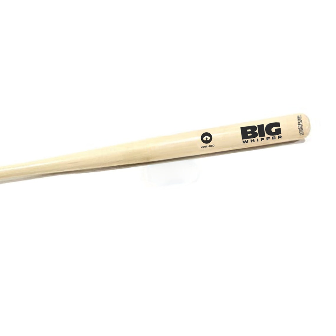Custom Logo Solid Wood Whiffer Baseball Bat for Kids, Baseball Player ...