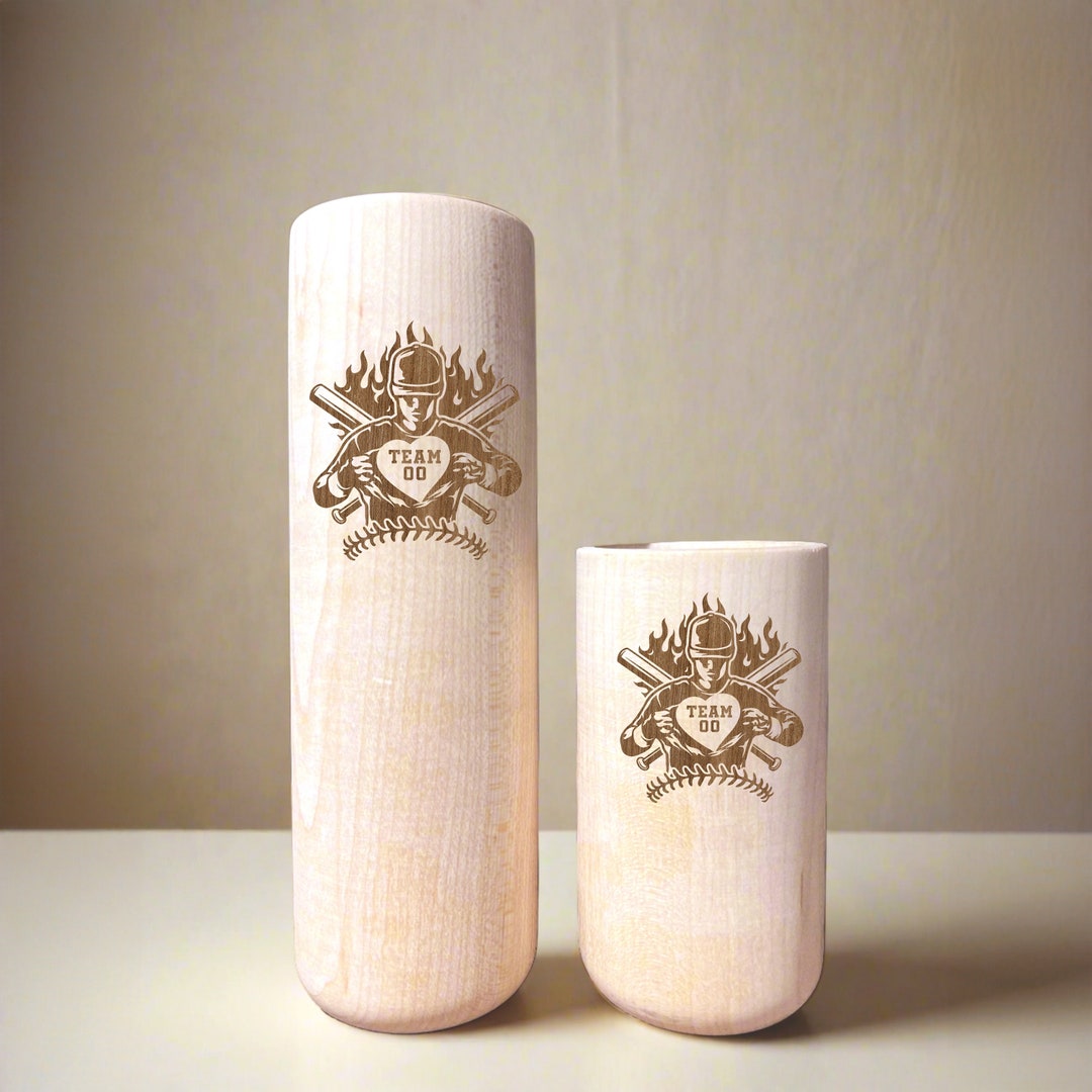 Personalized Baseball Bat Beer Mug Great Gift for Baseball Fans ...