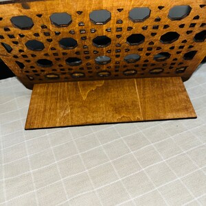 Wood Lattice Phone Holder - Etsy