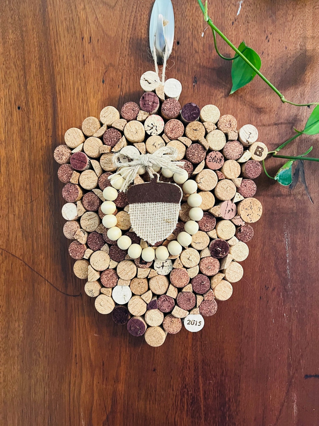 Cork Acorn Sign - Etsy