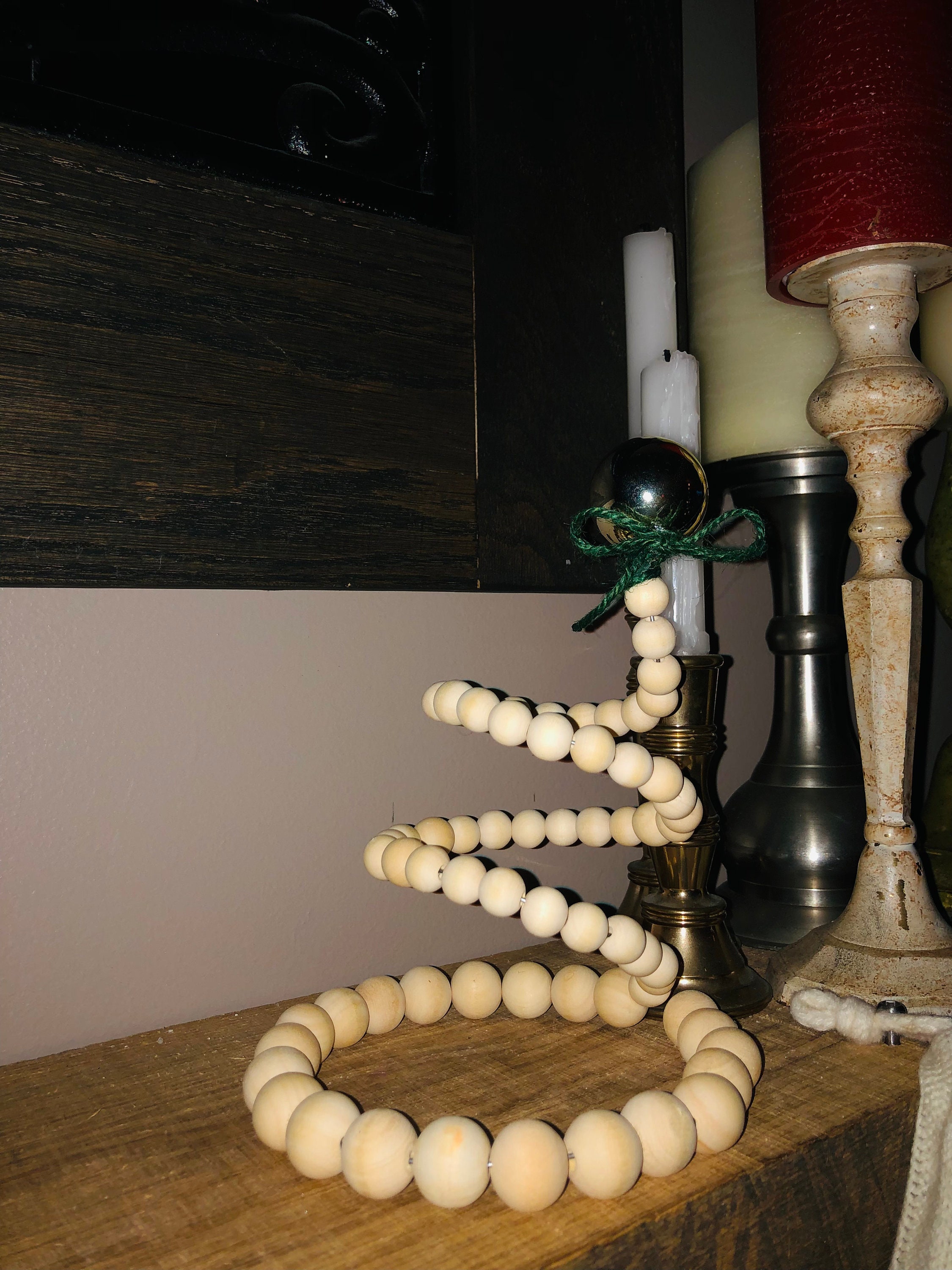 Wood Beaded Tree - Etsy