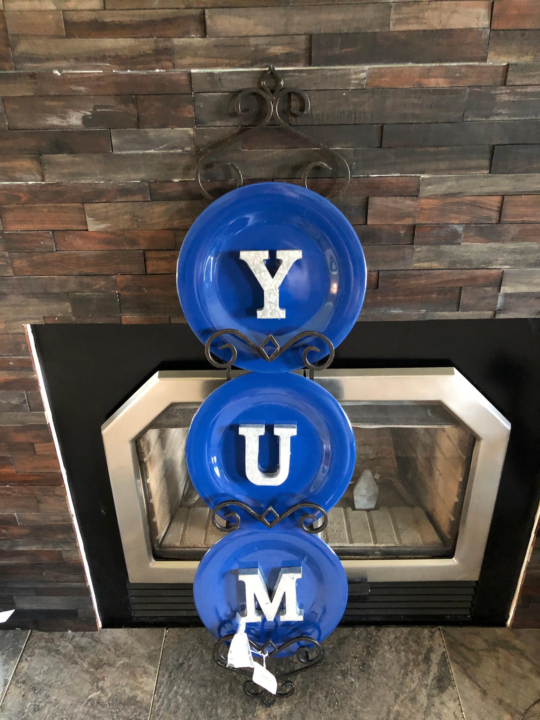 YUM Sign and Plate Rack - Etsy
