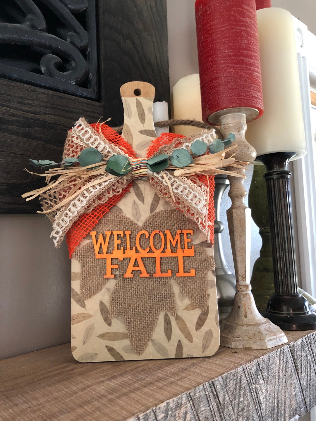 Welcome Fall Sign - Etsy