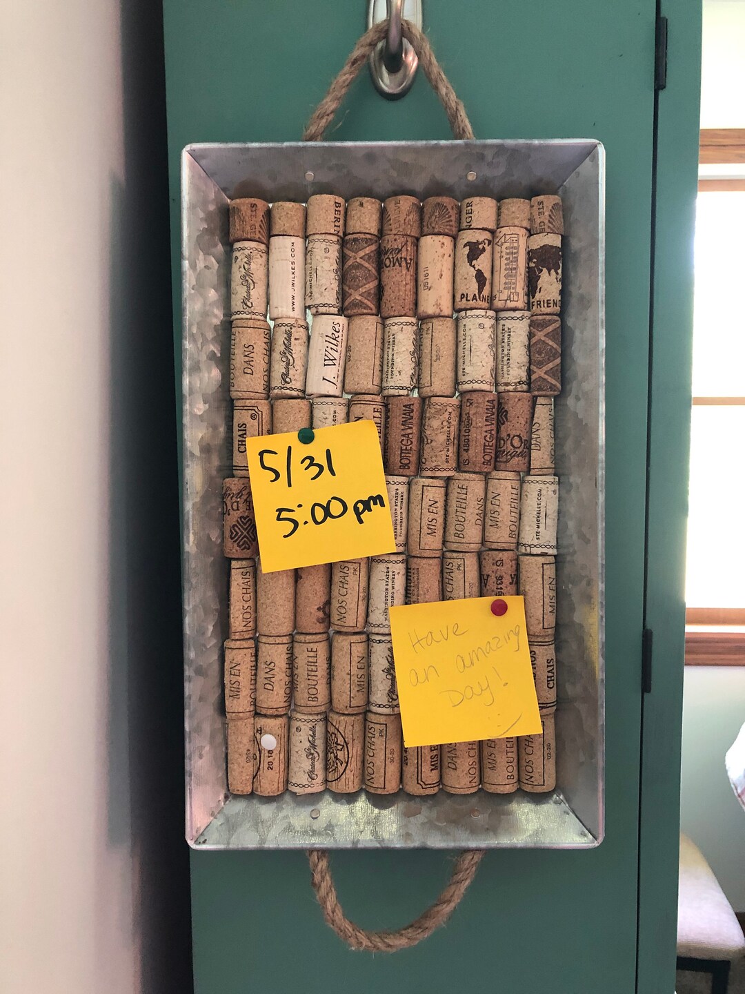 Cork Message Board - Etsy