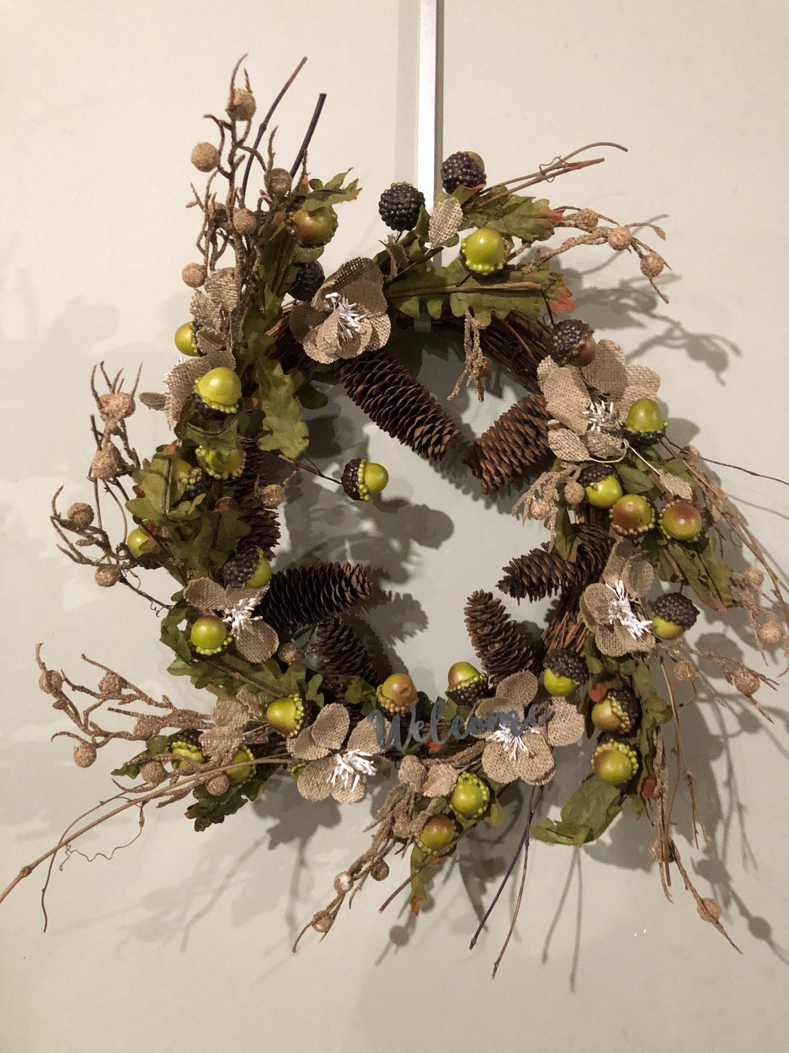 Acorn Wreath - Etsy