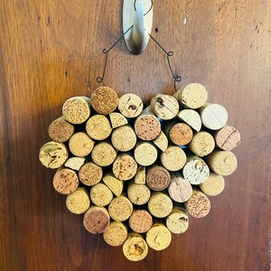 Small Cork Heart - Etsy