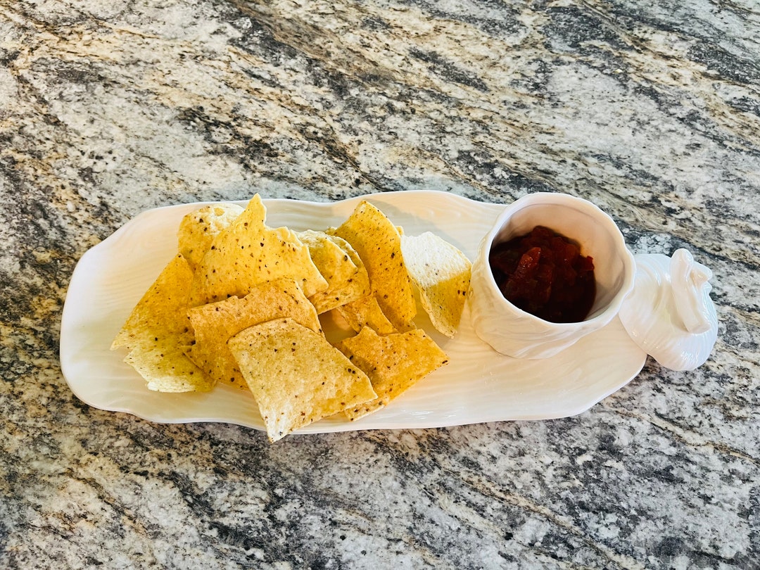 Birch Plate Chip and Dip Set - Etsy