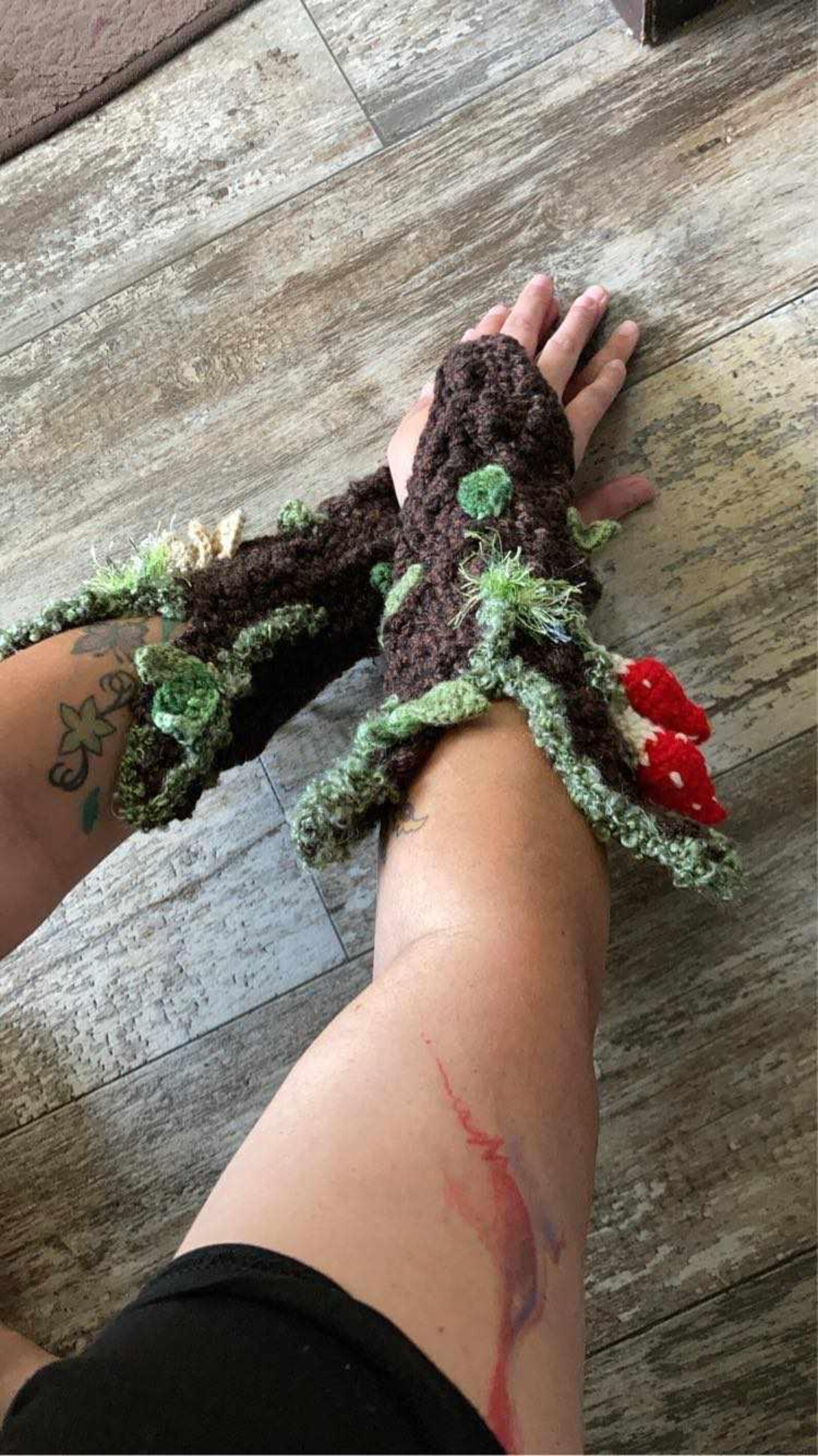 Tree Bark Gauntlet - Etsy