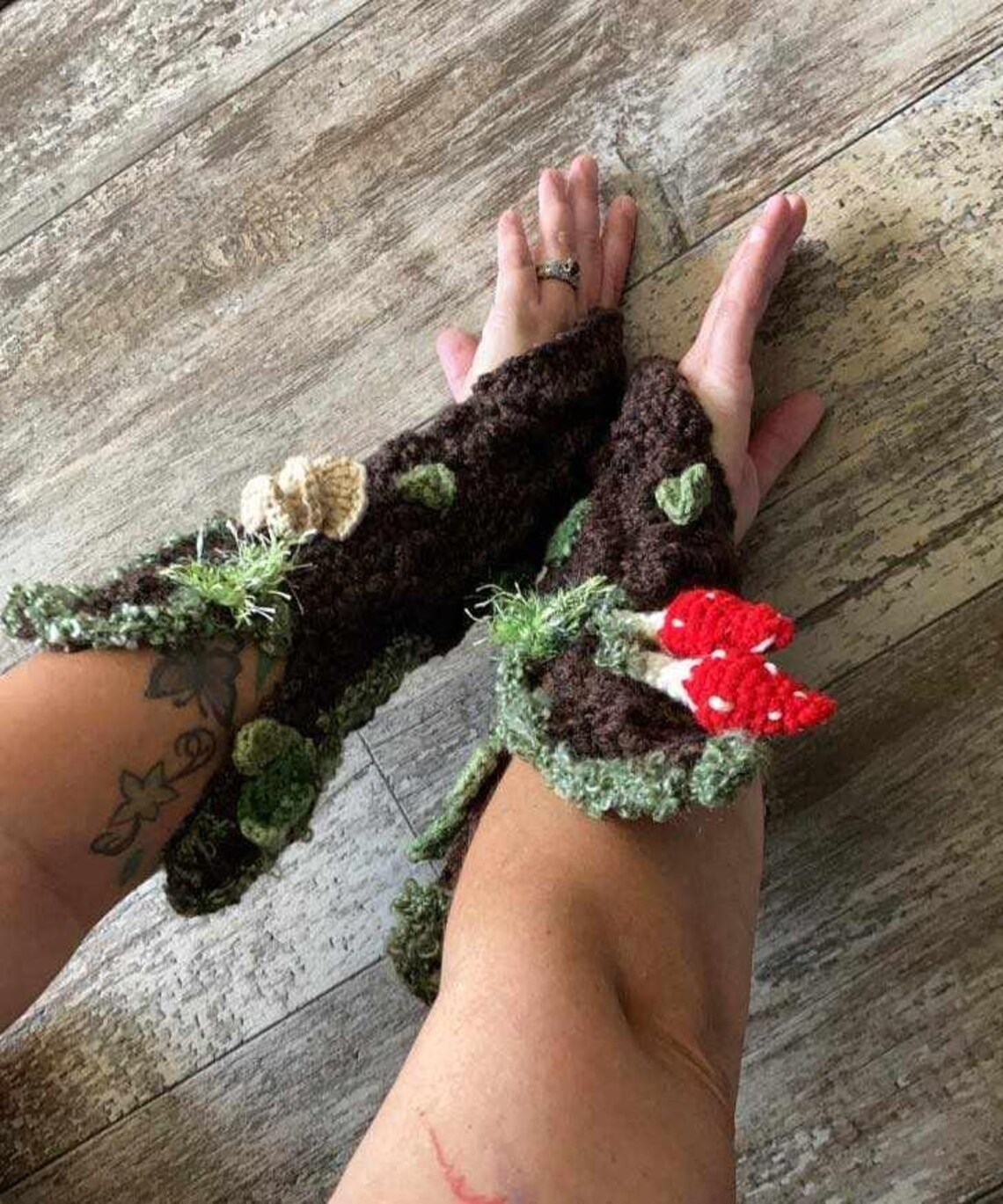 Tree Bark Gauntlet - Etsy