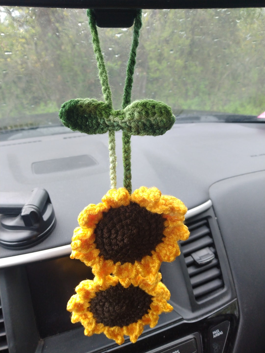 Sunflower Car Hanger - Etsy