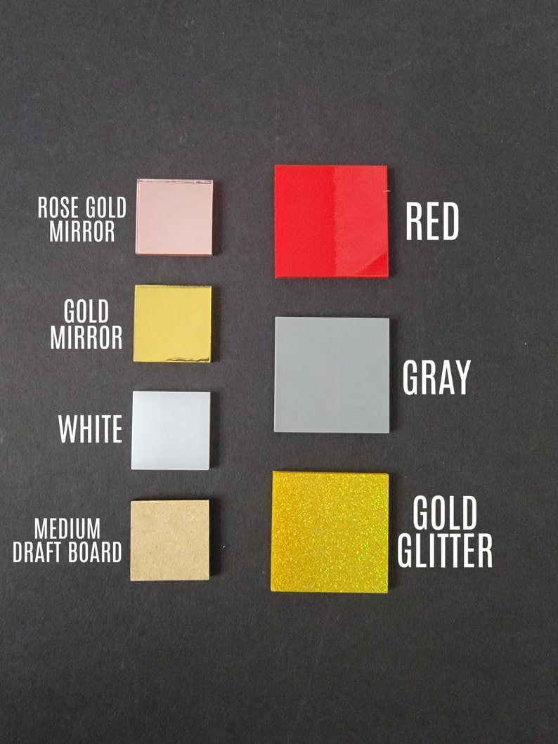 Cursive Acrylic Custom Cake Name Tags Cake Charms Place - Etsy