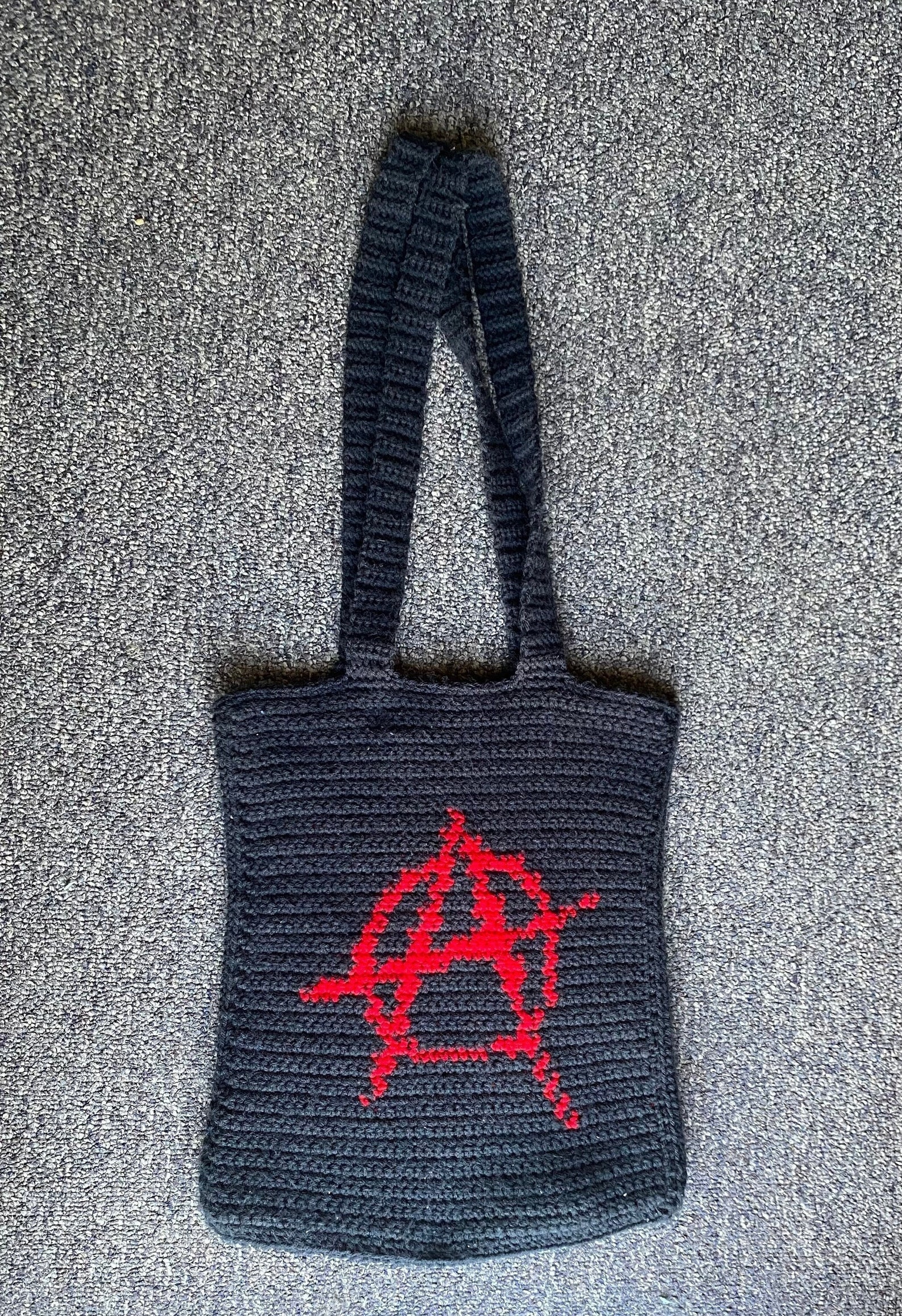 PATTERN ONLY! Anarchy Tote Bag Crochet Pattern - Etsy