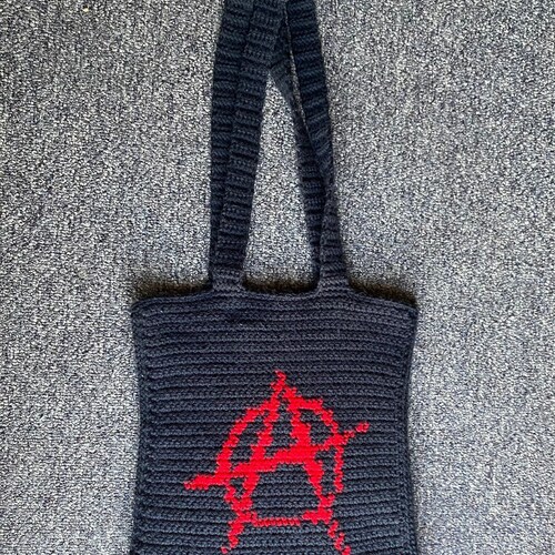 PATTERN ONLY Anarchy Tote Bag Crochet Pattern - Etsy